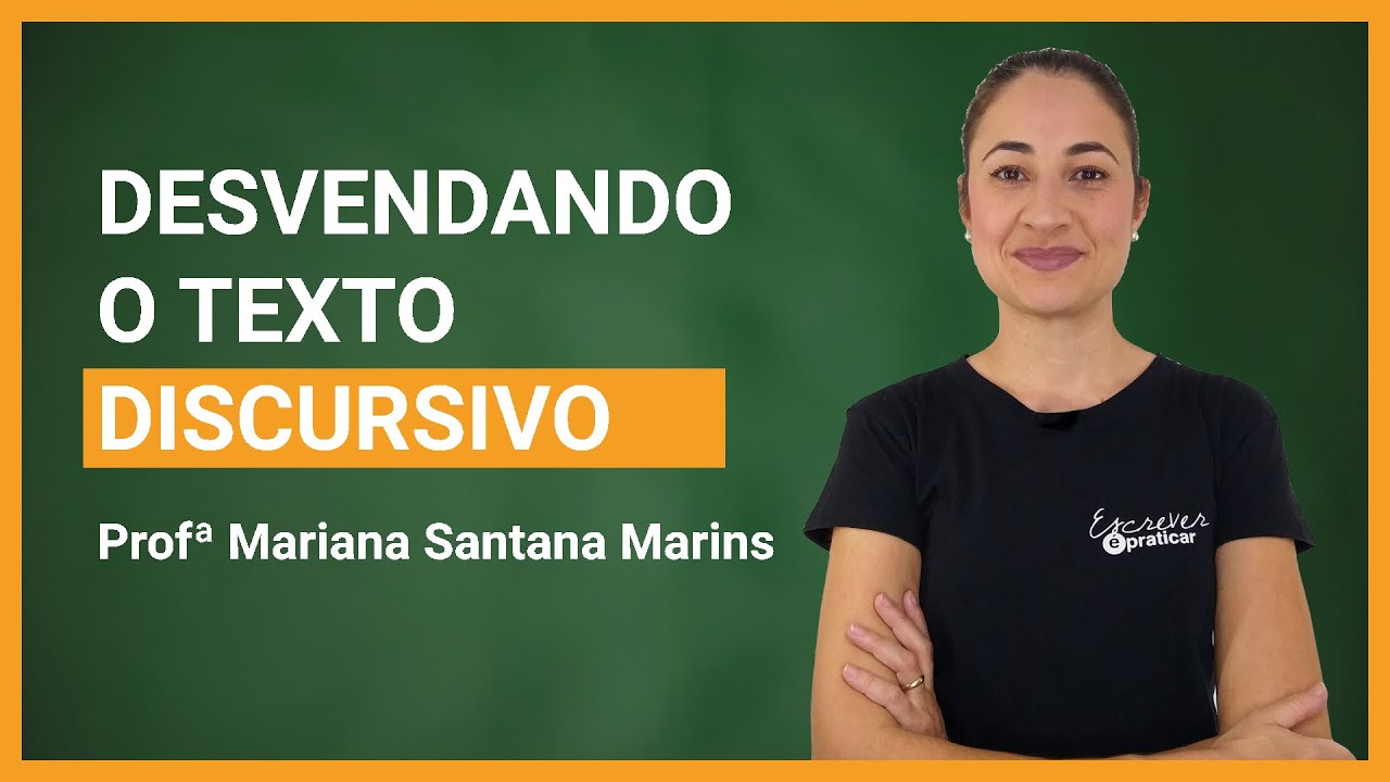 Desvendando o Texto Discursivo - Escrever é Praticar - YouTube