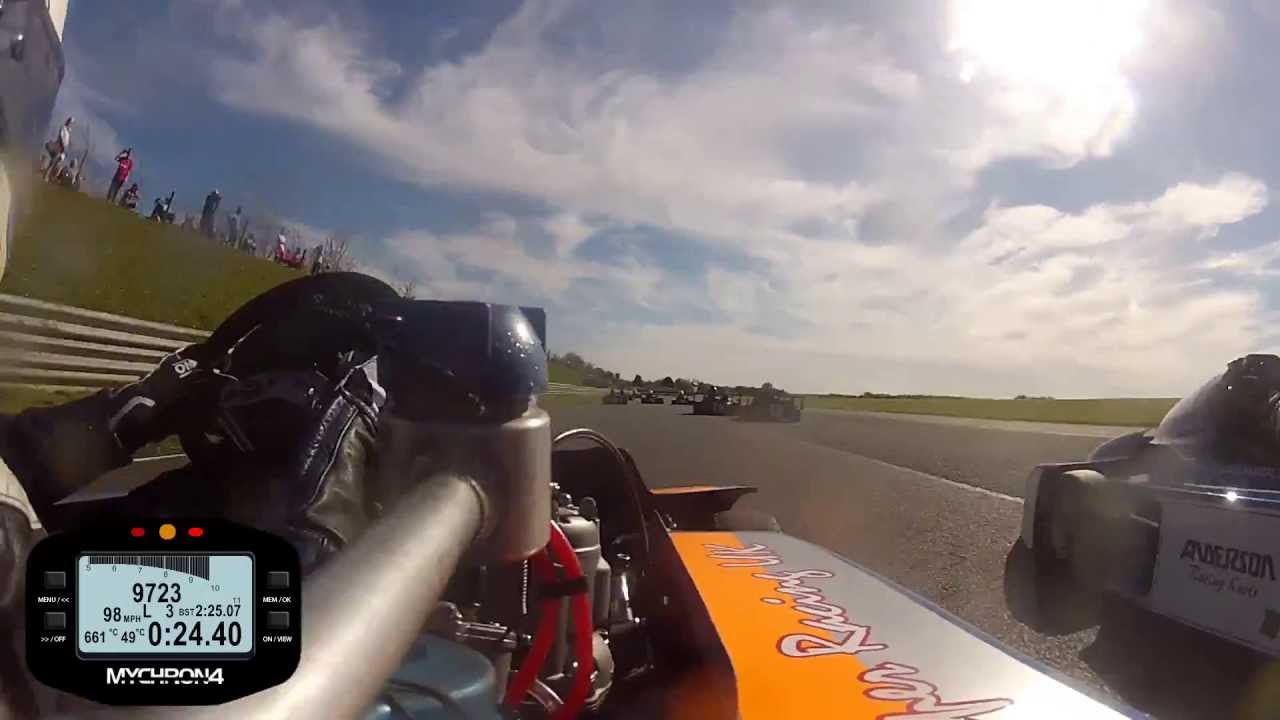 Superkart Castle Combe Race 2 May 2013 Part 1 Sam Moss - YouTube