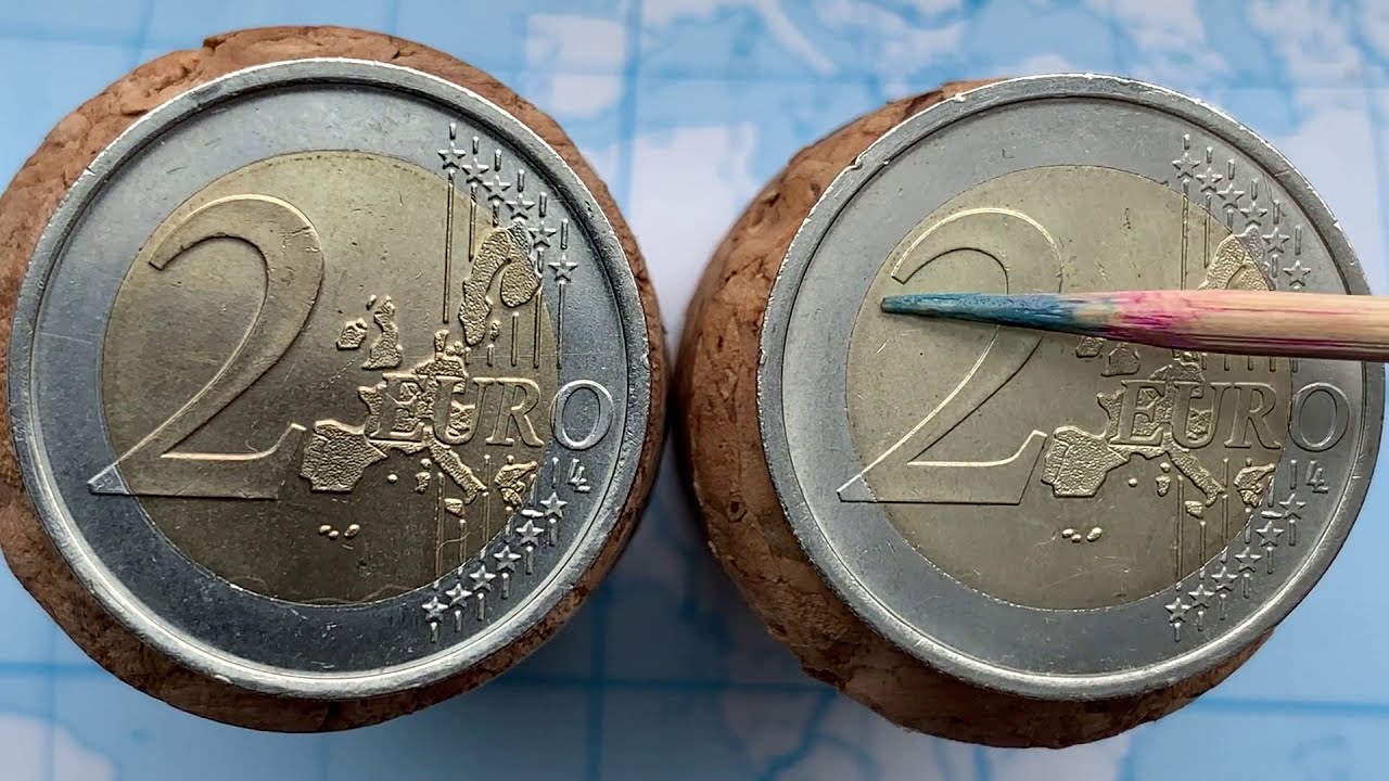 2 Euro PORTUGAL 2005 FEHLER SCHÖNE MÜNZEN - YouTube