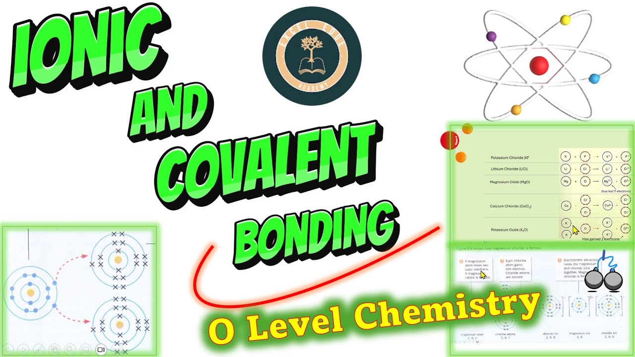 Ionic & Covalent Bonds Explained | Chemistry Expert with 30+ Years Experience | O-Level ...