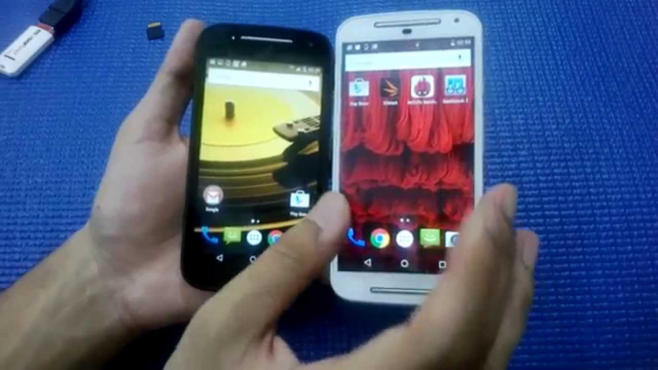 Moto E2 Vs Moto G 2nd Gen - YouTube