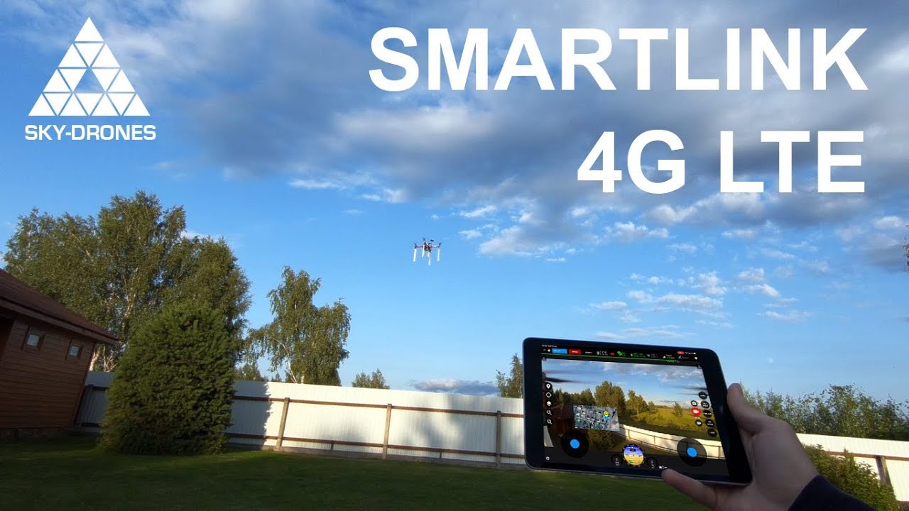 SmartLink 4G LTE Flight test with SmartAP GCS - YouTube