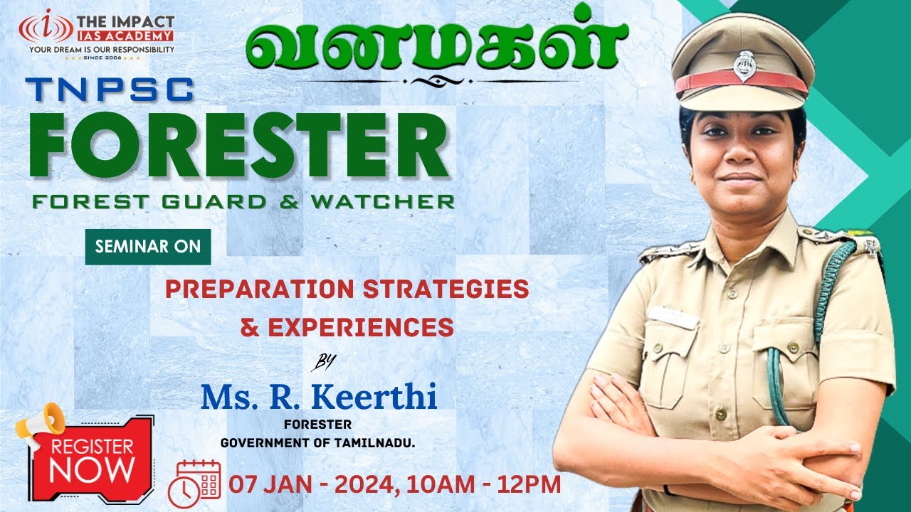 FOREST EXAM FREE SEMINAR DETAILS | JANUARY FIRST WEEK 2024 | FORESTER ...