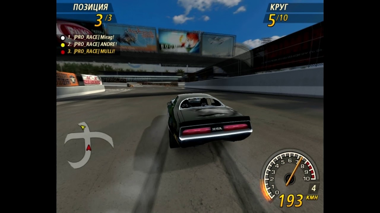 FlatOut 2. Speedway Special, Bullet GT, 0x nitro - 31.45 - YouTube