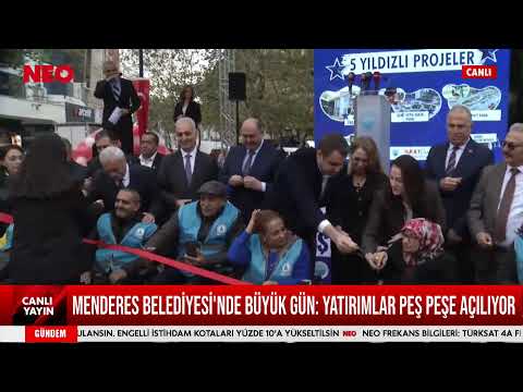 MENDERES BELEDİYESİ TOPLU AÇILIŞ TÖRENİ