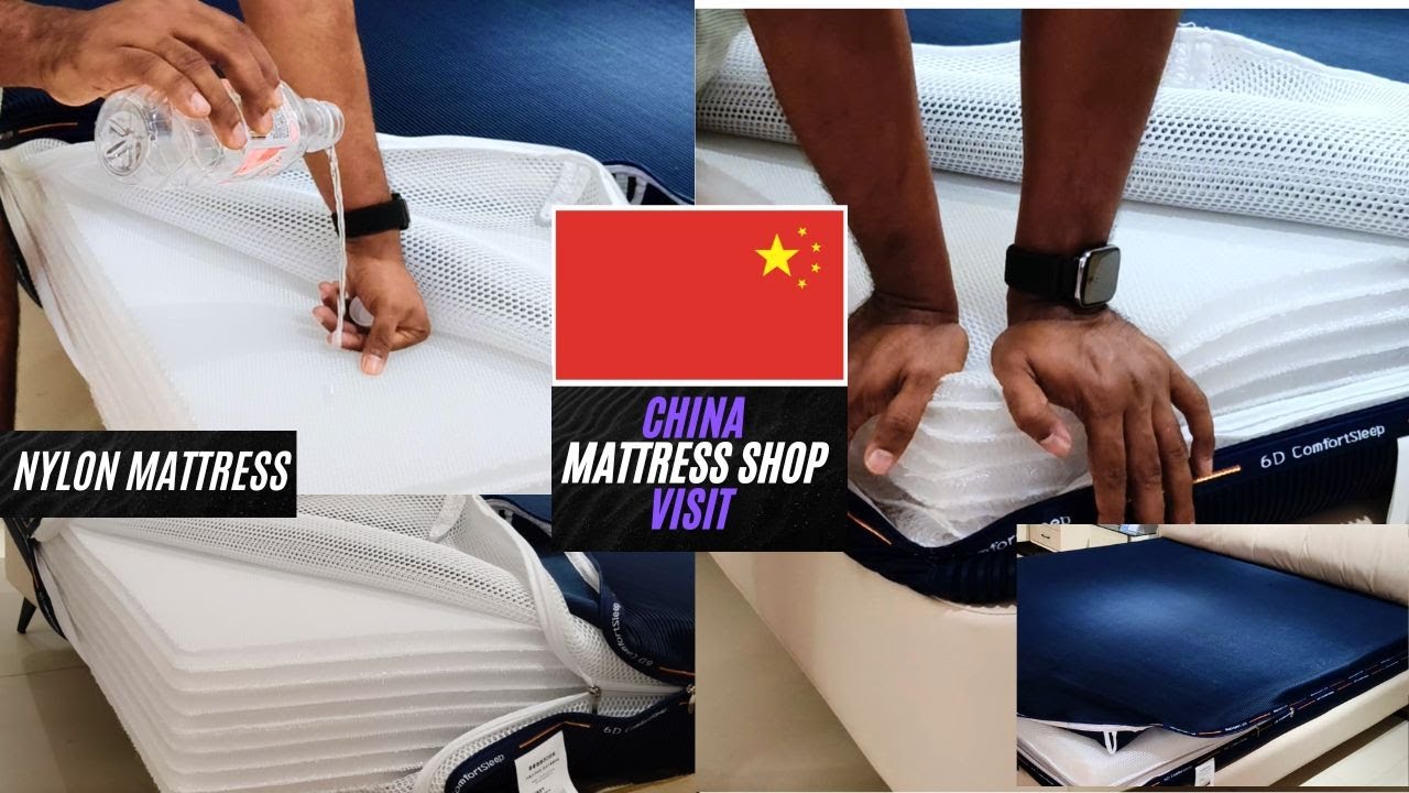 China Mattress Shop Visit 🛏️ | Nylon Springtype Mattress for Luxury ...