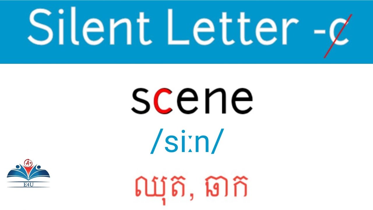 Silent Letter -c | English Words - YouTube