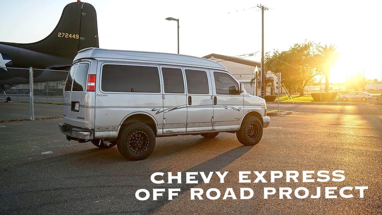 Off Road Колеса На Chevy Express AWD. Востановление Jaguar - YouTube