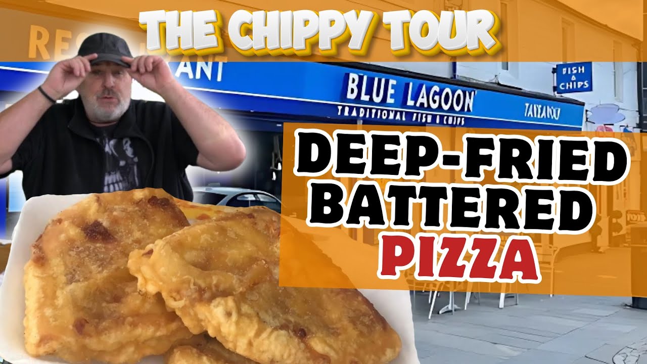 Pizza Crunch and a BATTERED MARS BAR! Proper COMFORT FOOD at This ...