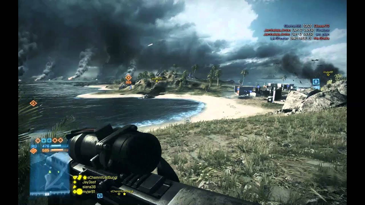 Battlefield 3: Wake Island with FXAA Injector. [ NO AUDIO ] - YouTube