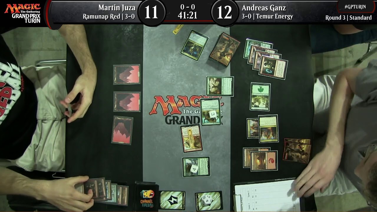 Magic the Gathering Grand Prix Turin Round 4 - YouTube