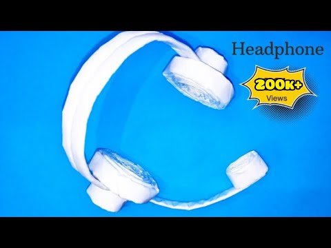 origami paper Headphone || How to make a paper headphone || easy steps