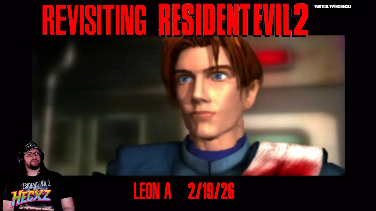 Revisitng Resident Evil 2 (PS1) - Leon A - 2/19/26 - YouTube