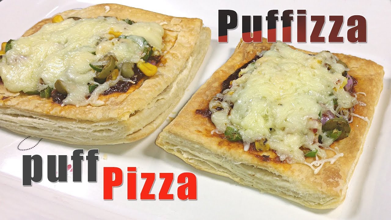 Puffizza | pizza | Puffizza recipe | Puff Pizza | BY Amruta - YouTube