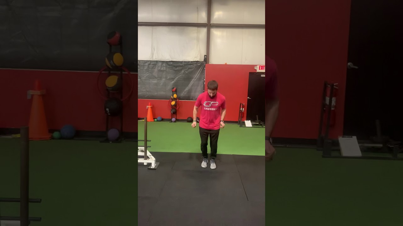 .Forward Double Leg Line Hops - YouTube