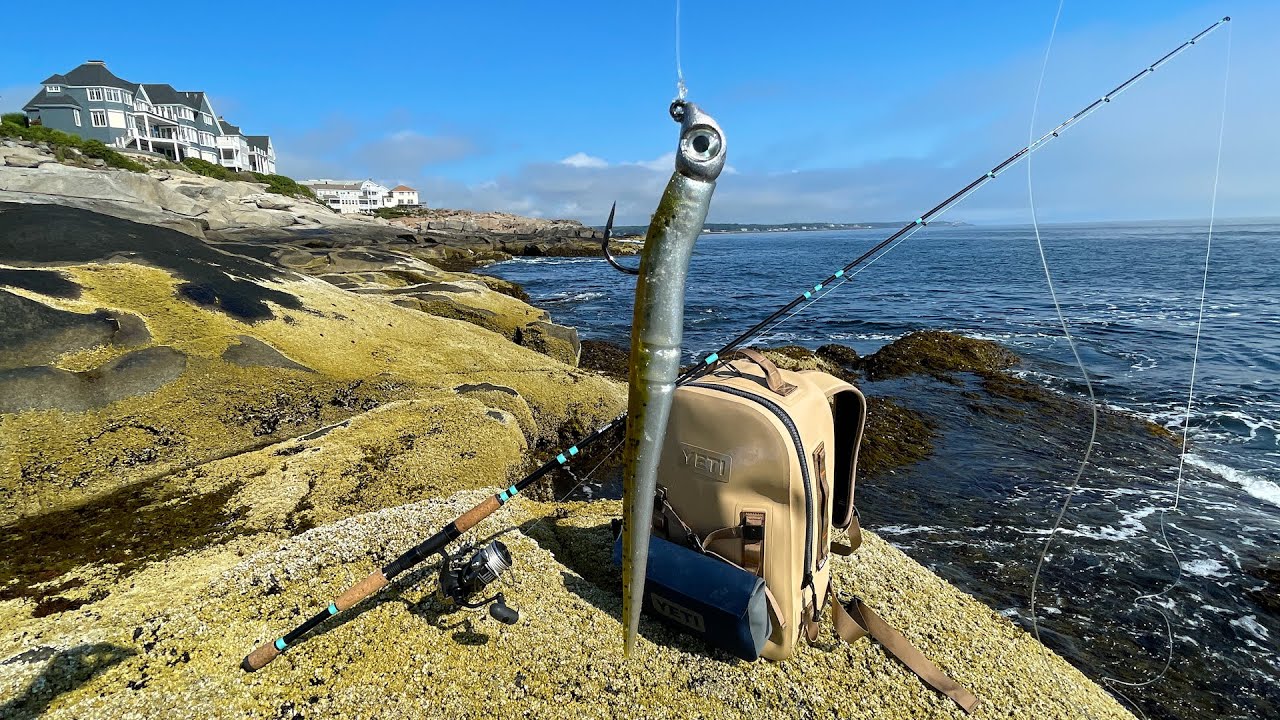 Exploring New Waters In Maine - Surf Fishing for what ever bites and ...