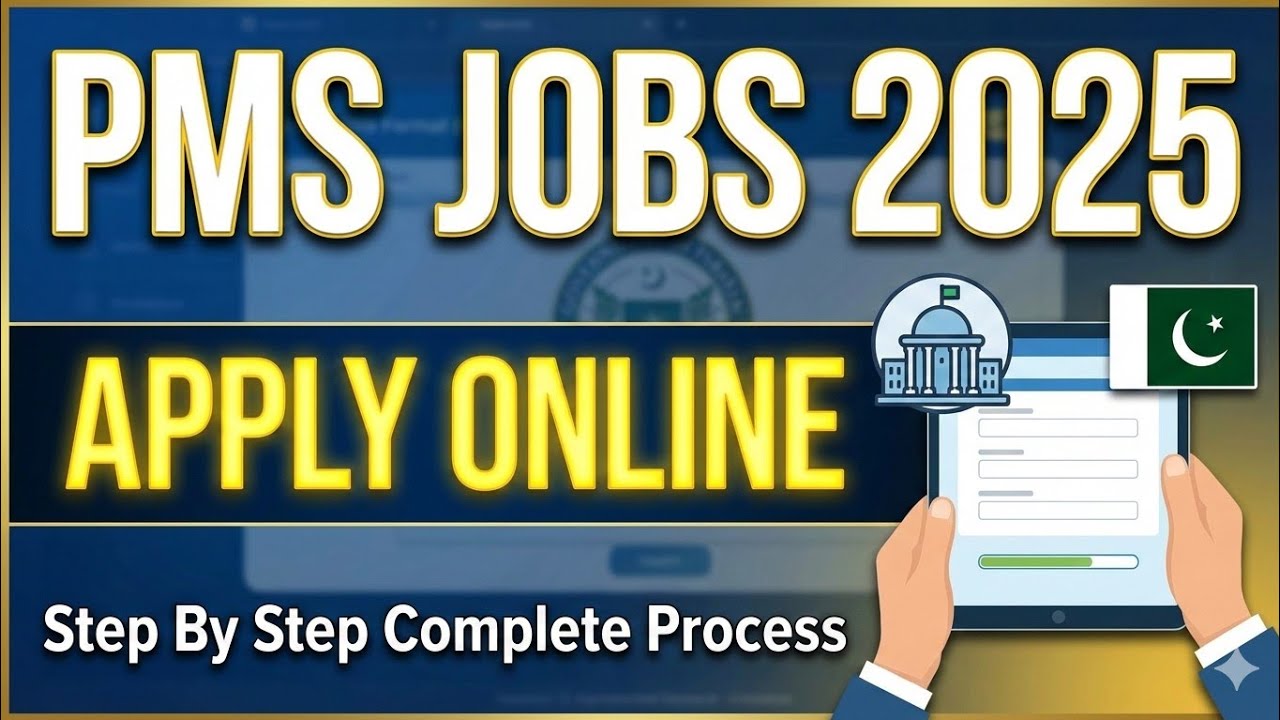 PMS Apply Online 2025 | Step By Step Complete Process | How to apply ...