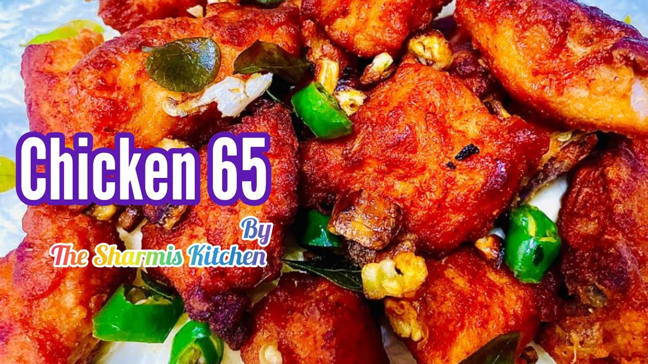 Chicken 65 Recipe//Stater//Easy Recipes//How To Make Chicken 65//The ...
