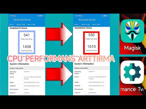 Telefonlarda Çekirdek, [CPU] Performansını Ayarlama, (Arttırma) | TECH CYLN