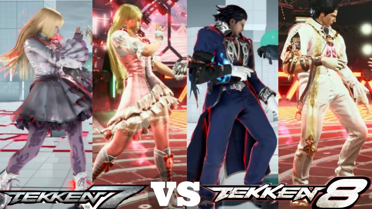 Tekken 7 VS Tekken 8 | Combos Comparison - YouTube