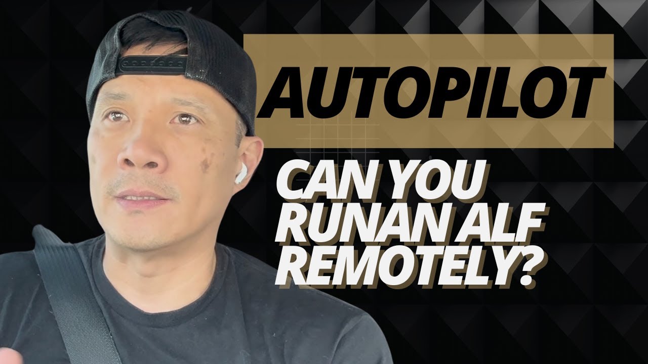 Can you run an alf remotely - YouTube