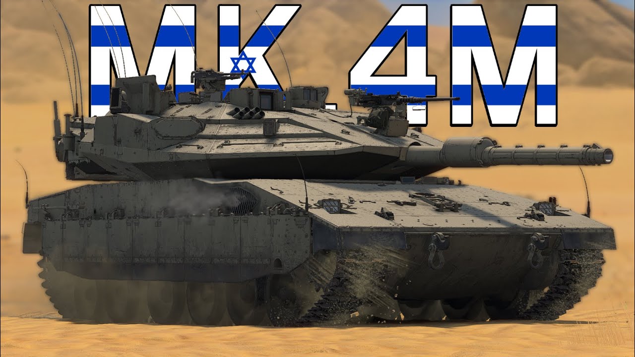 Everything Balanced MBT Without Front ArmorㅣWar Thunder Merkava Mk.4Mㅣ ...