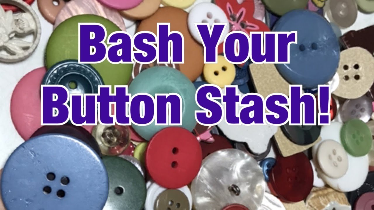 Ideas for Scrapbooking with Buttons - YouTube