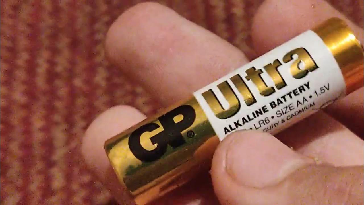 Обзор батарейки типа AA GP Ultra AA-03-2023-LR6-15AU-1.5V. - YouTube