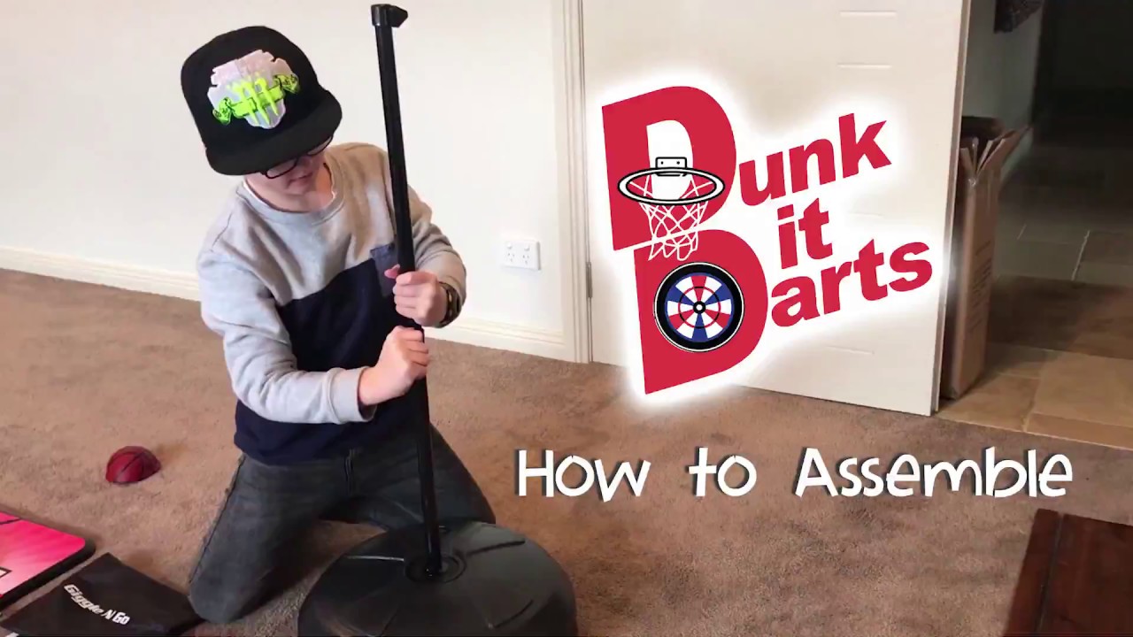Dunk it Darts - How to assemble by Giggle N Go fun new Basketball Game ...
