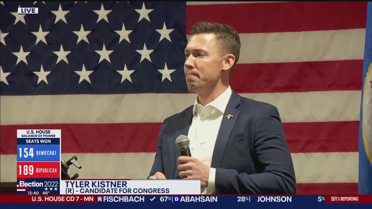 Tyler Kistner speaks after election loss - YouTube