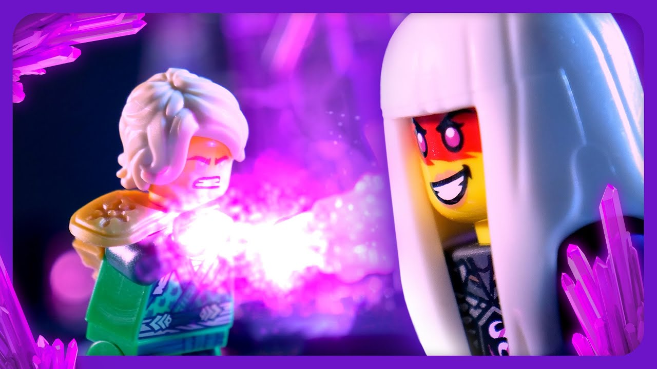 LEGO NINJAGO Crystalized - Lloyd vs. Harumi SCENE RECREATION - YouTube