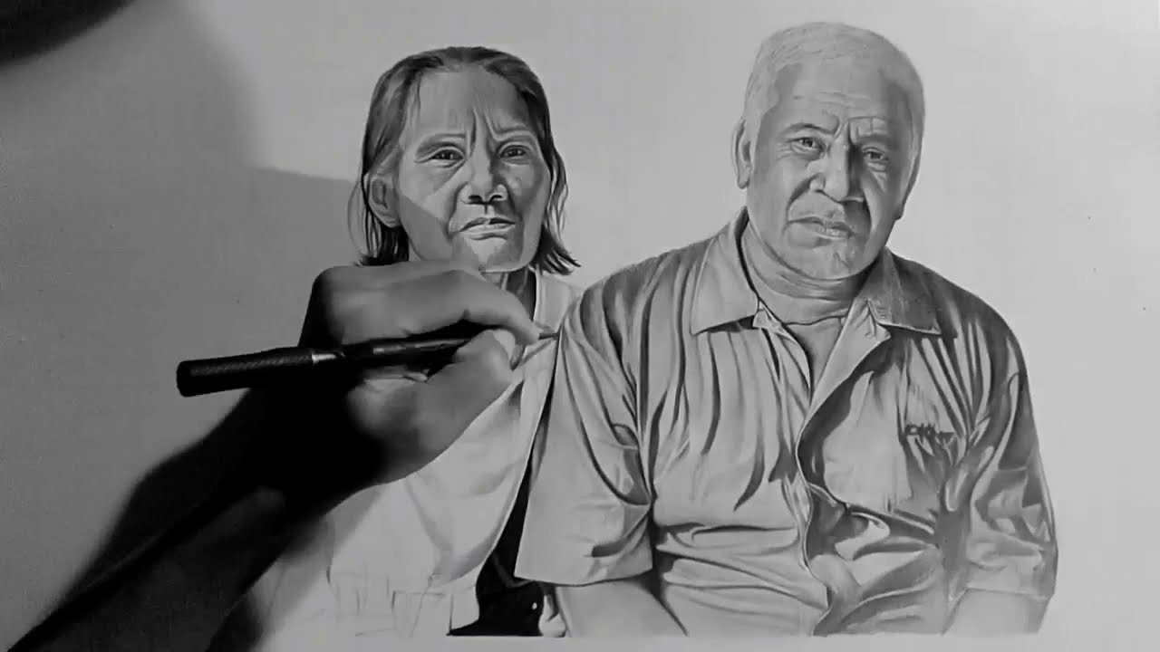 How i Render? | Rendering Technique - No smudge | Graphite portrait ...