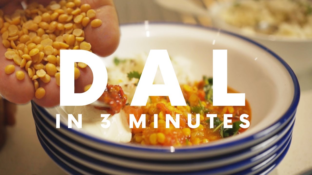HOW TO MAKE Dal in 3 MINS at HOME | MASTERCHEF'S SIMON TOOHEY I Simple ...