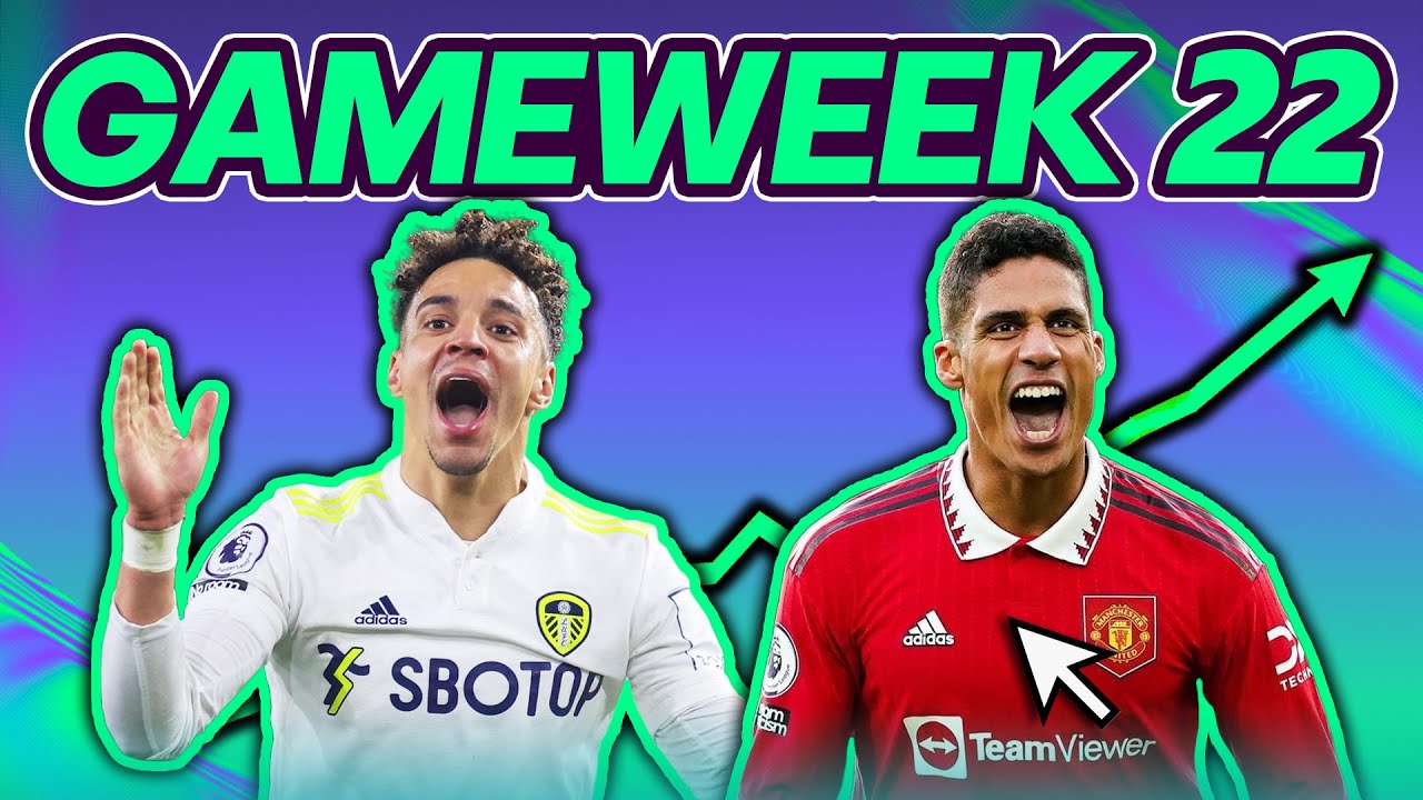 FPL Tips for Double Gameweek 22 - YouTube