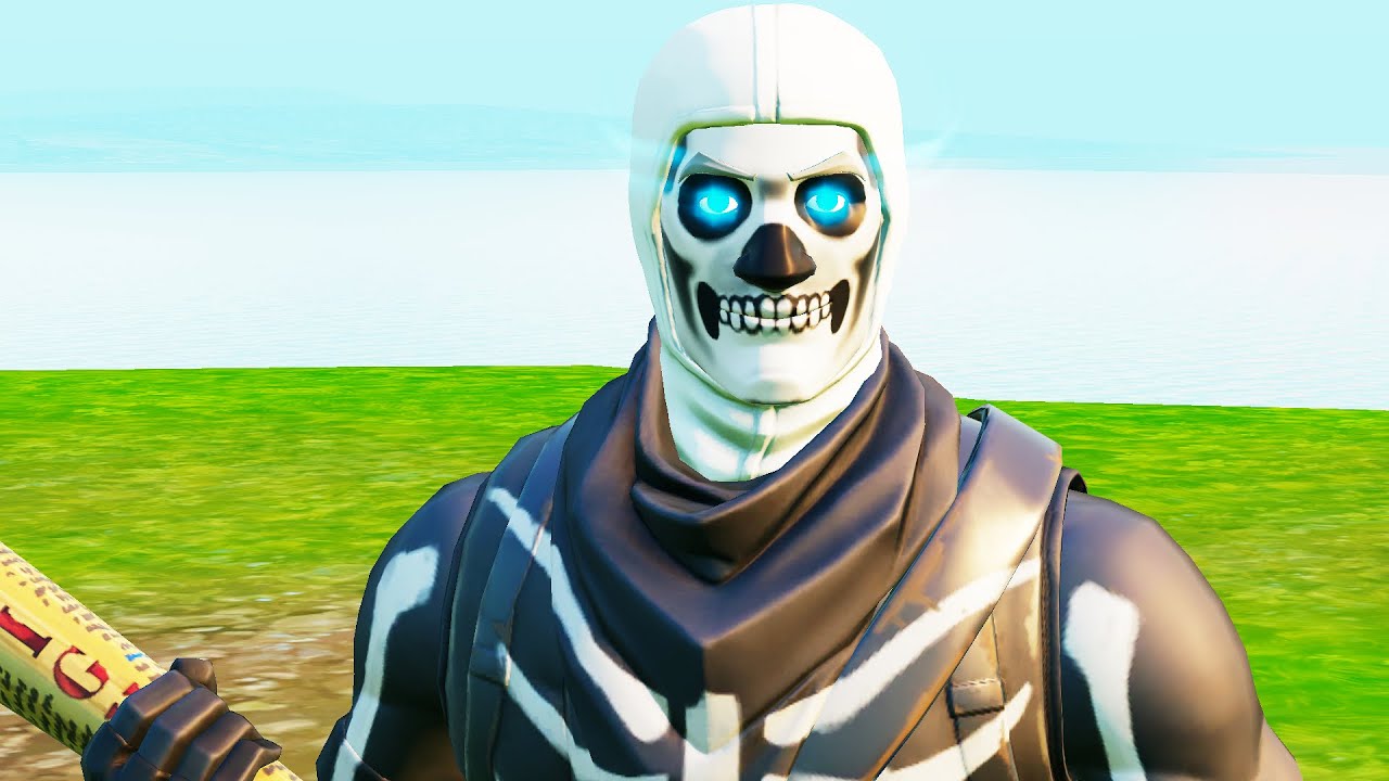 SKULL TROOPER SKIN | Gameplay | Before You Buy (Fortnite Battle Royale ...