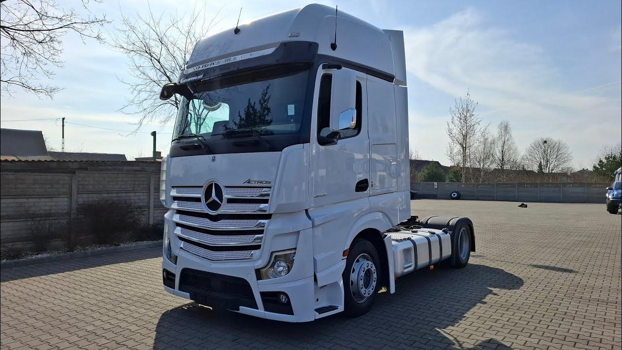 MERC ACTROS 1848 / GIGA / MEGA / 2021 / 399 tys.km - YouTube