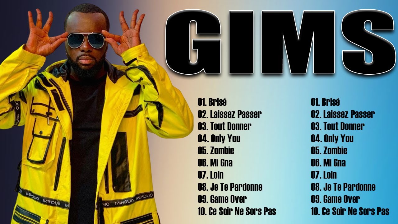 GIMS Plus Grands Succès 2023 💥 GIMS Les Plus Belles Chansons 💥 GIMS ...