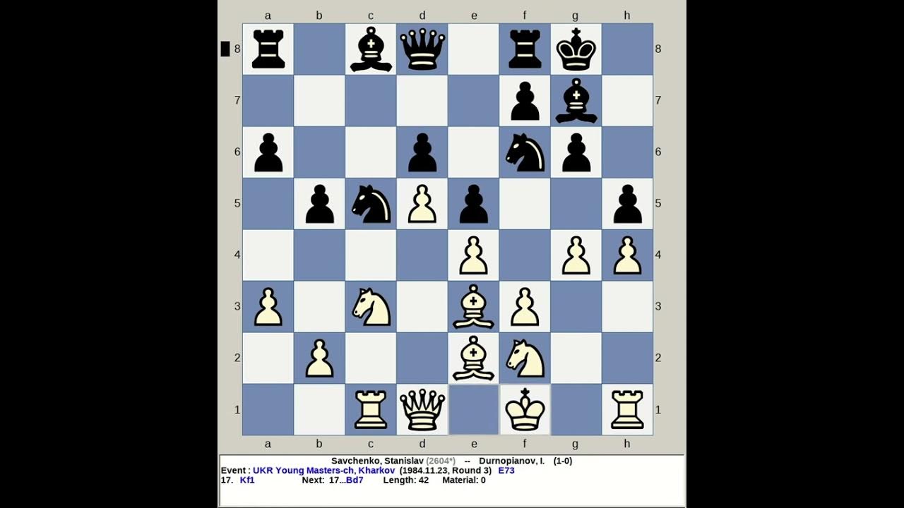 Savchenko, Stanislav vs Durnopianov, I | Ukraine Young Masters Chess ...