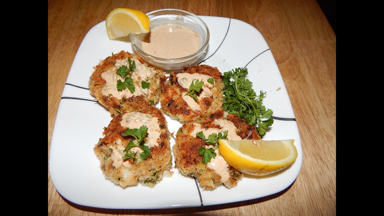 Fish Cakes with Remoulade Sauce - Fish patties- Fish Cake Recipe - YouTube