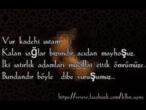 Emine özata vur kadehi ustam şarkısı