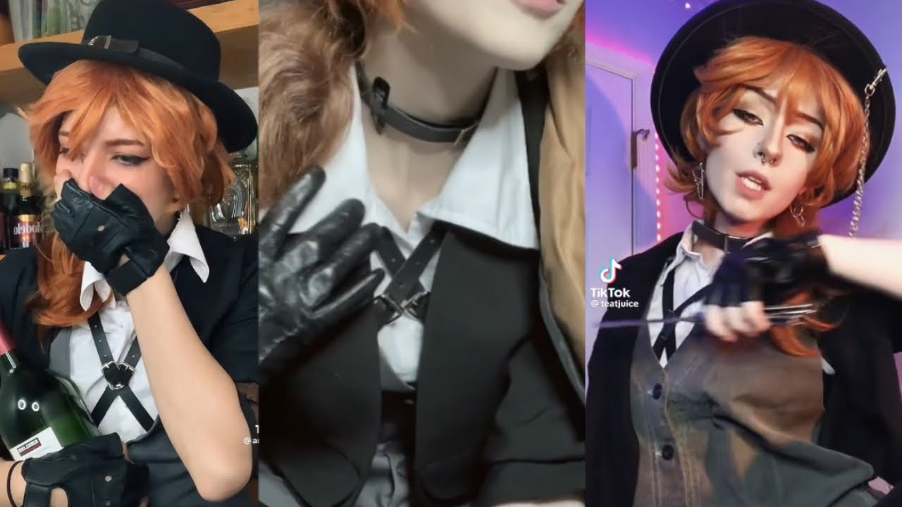 Bungo Stray Dogs Cosplay Tiktok Compilation | Chuuya Nakahara - YouTube