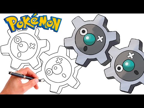 How To Draw KLINK POKEMON #599 | Generation 5