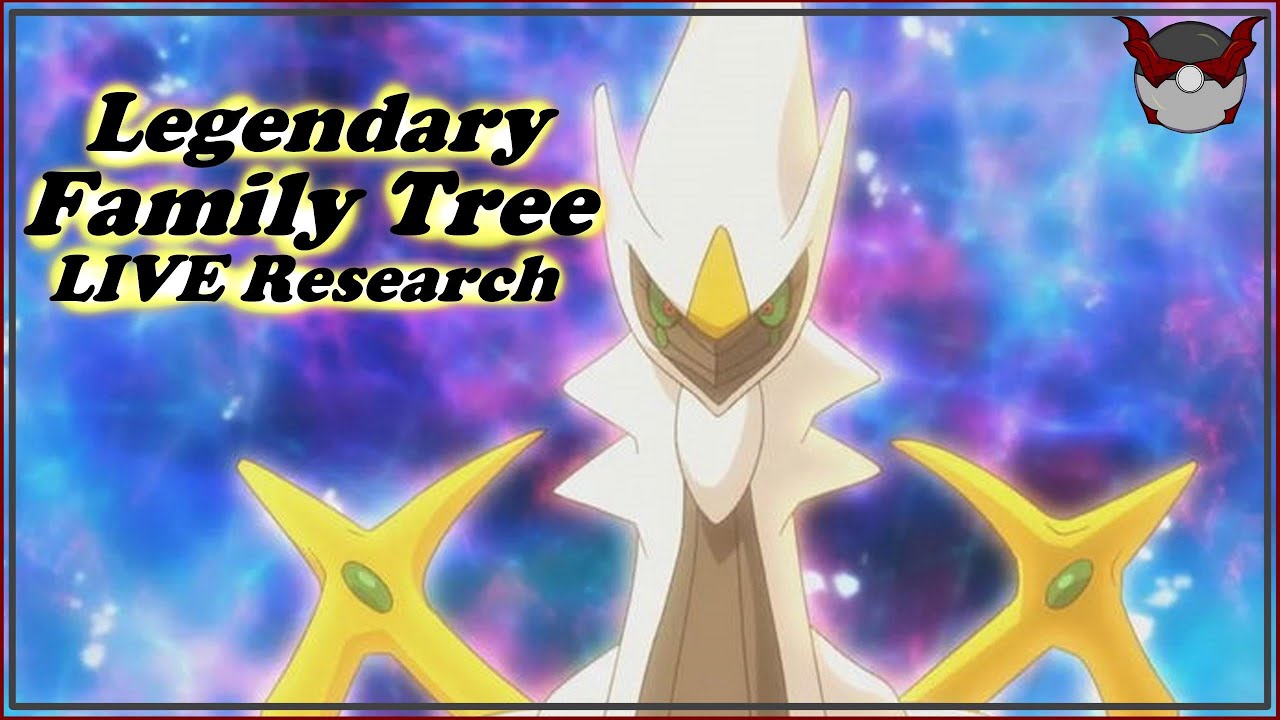 Legendary Pokemon Family Tree Research - YouTube