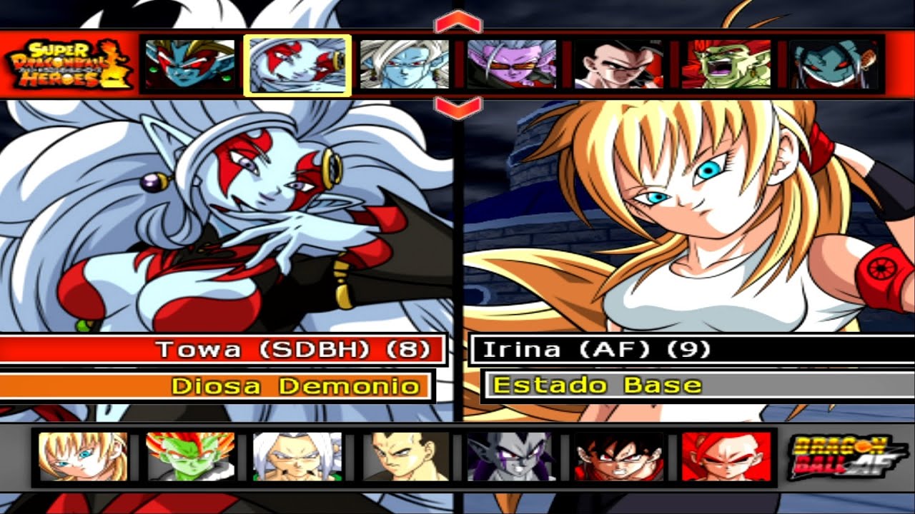 WAIFUS PODEROSAS - TOWA vs IRINA - SUPER DRAGON BALL HEROES vs DRAGON ...