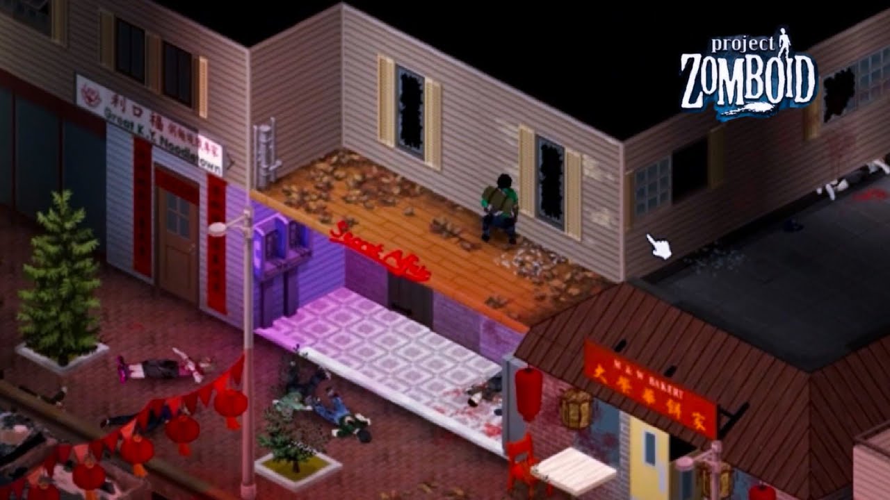 Zombie 🧟‍♀️ 🧟‍♂️ ChinaTown (Project Zomboid) - YouTube