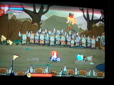 Castle crashers gameplay barbarian boss - YouTube