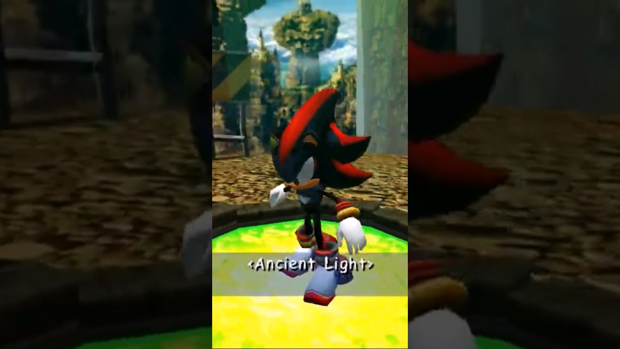 Sonic Adventure 2 Battle Shadow's Ancient Light Upgrade - YouTube