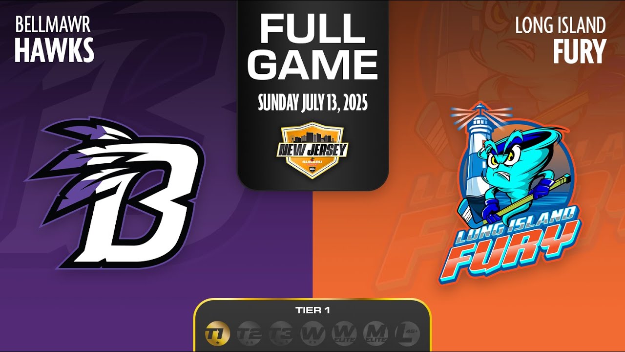 NBHL New Jersey Tier 1: Long Island Fury vs. Bellmawr Hawks (07/13/2025 ...