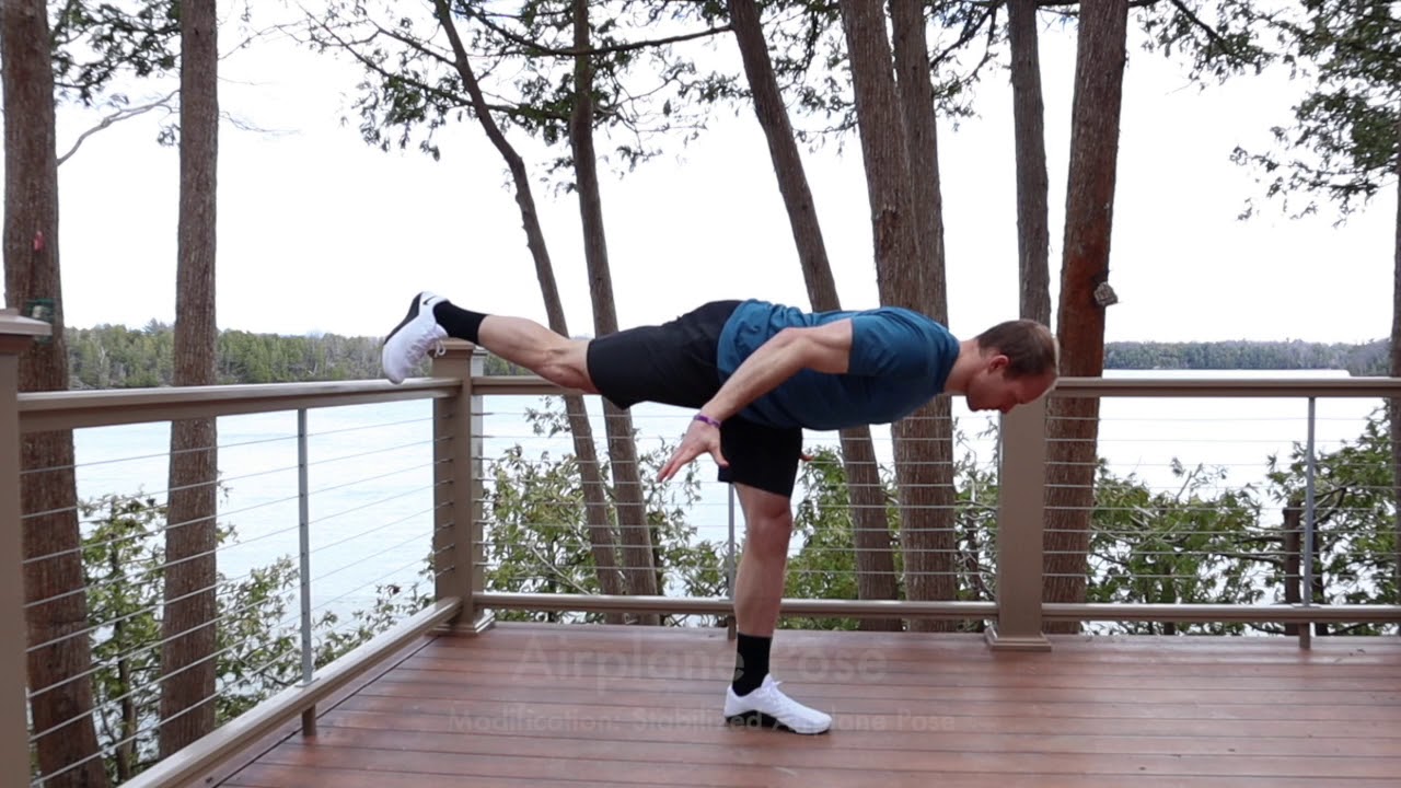 Airplane Pose - YouTube