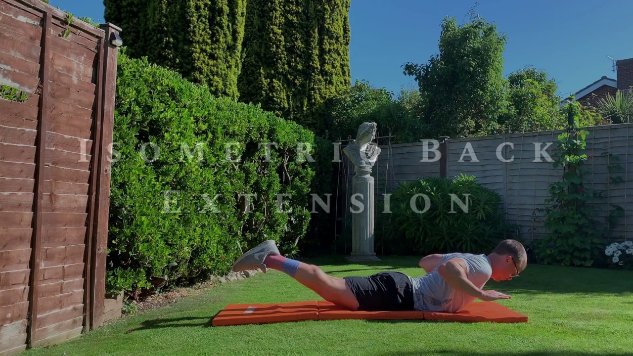 Isometric Back Extension - YouTube